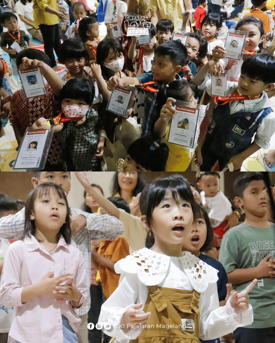 Perayaan Paskah Anak (Kelas Kecil) - GKI Pajajaran Magelang